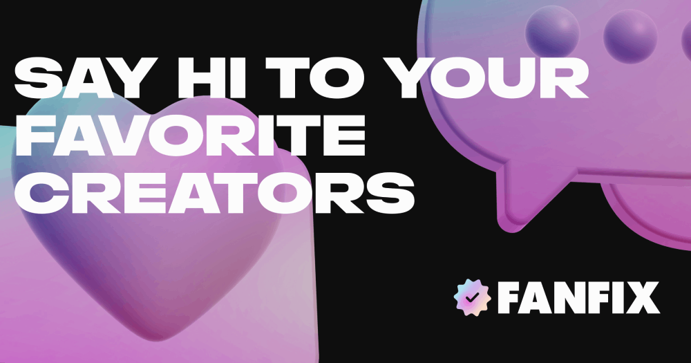 Sign Up | FanFix